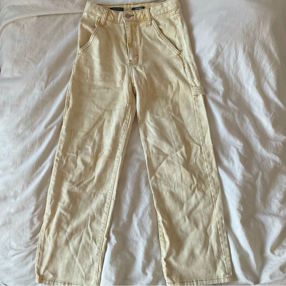 Wild Fable Pants And Jumpsuits Wild Fable Yellow High Rise Utility